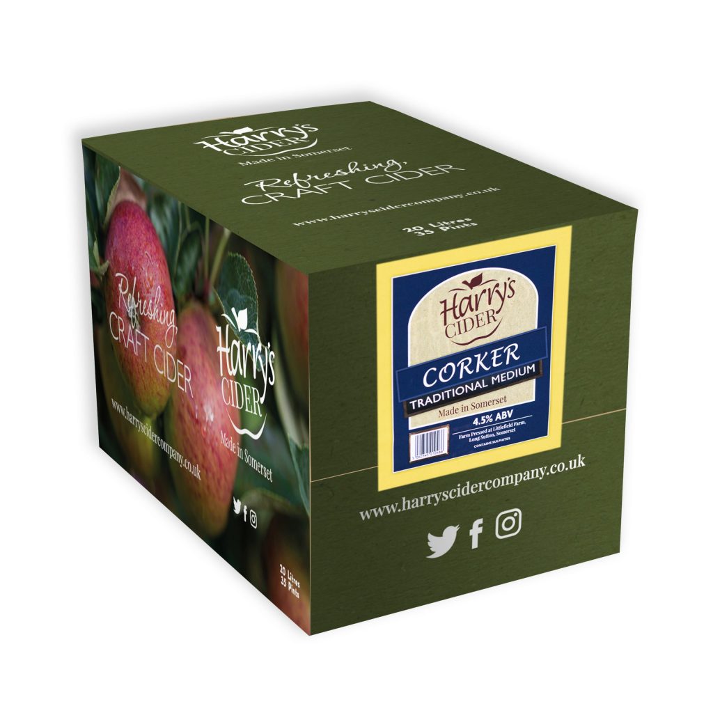 Harry's Draught Cider - Bag in Box - Traditional Farmhouse and Fruit
