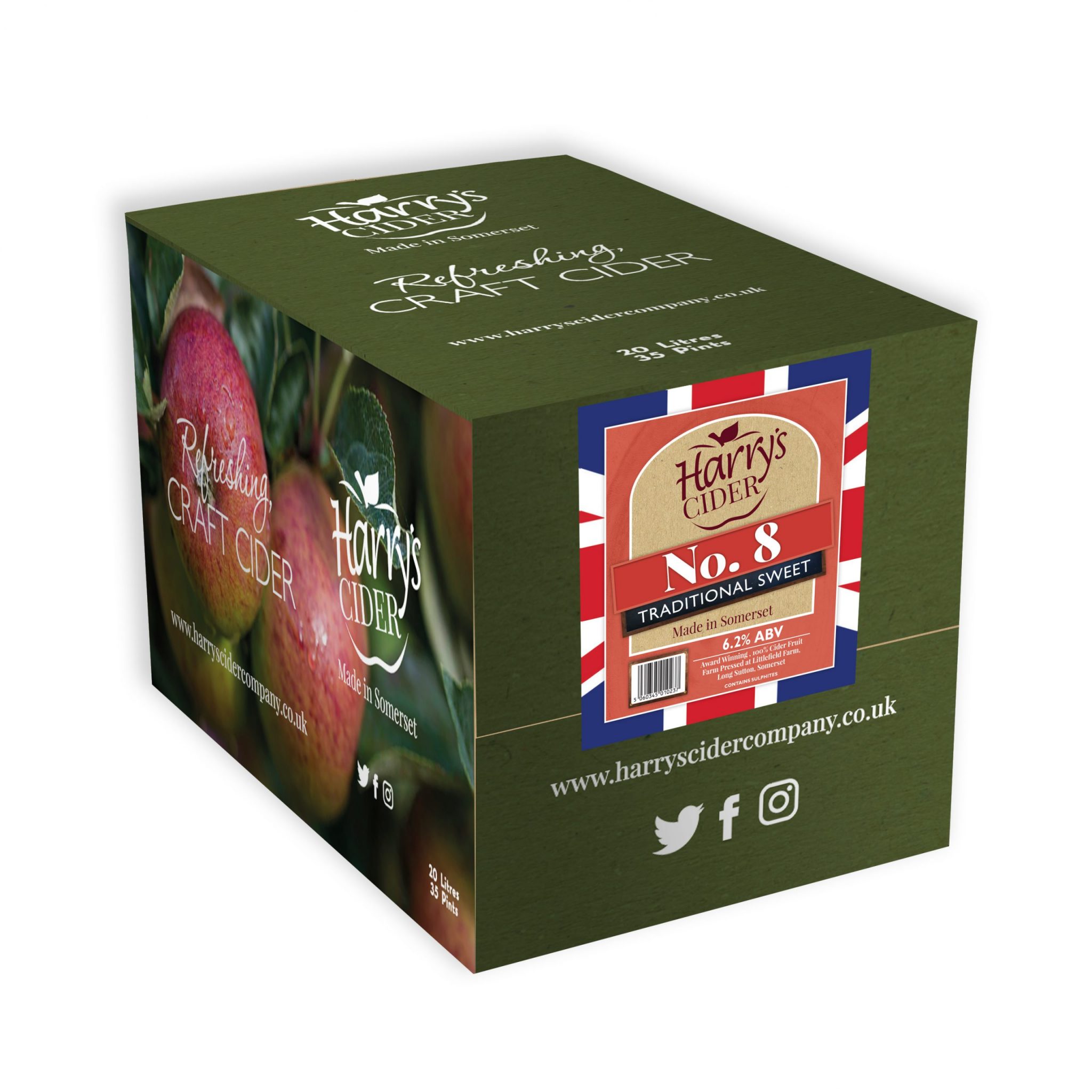 Harry's Draught Cider - Bag in Box - Traditional Farmhouse and Fruit
