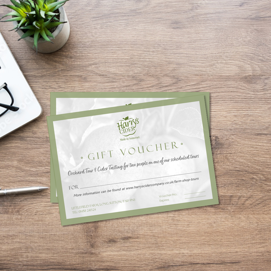 Harry's Cider Gifts - Gift Voucher, Cider Tours, Tasting Box