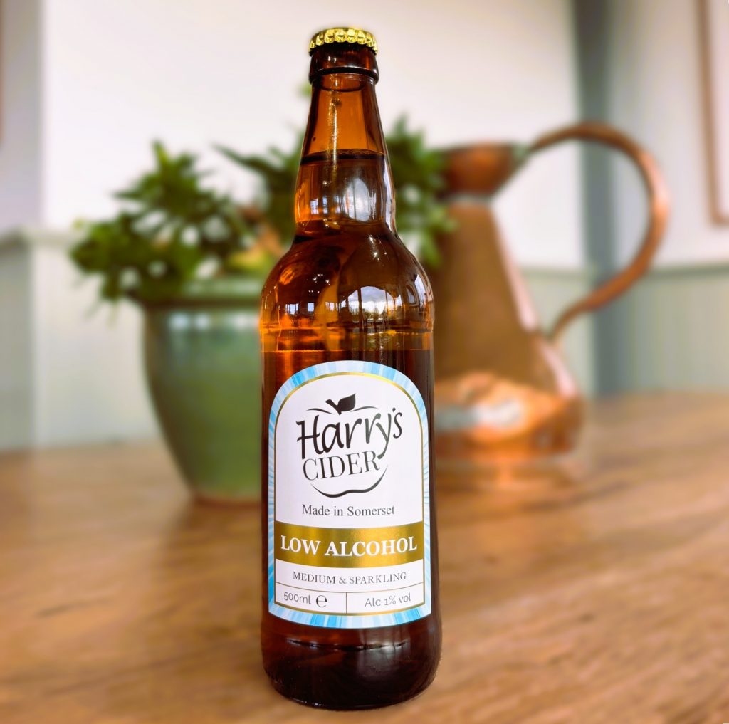 Low Alcohol Sparkling Cider 12 x 500ml - Harry's Cider